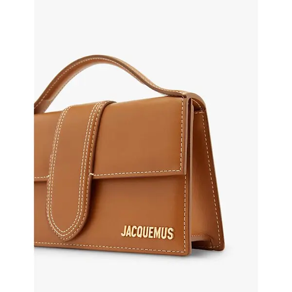 Jacquemus Le Grand Bambino Leather Shoulder Bag - Light Brown 2