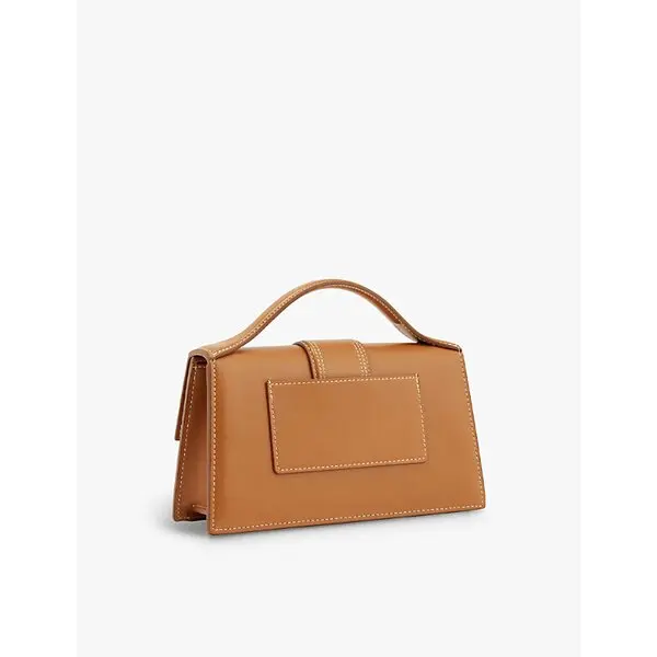 Jacquemus Le Grand Bambino Leather Shoulder Bag - Light Brown 2