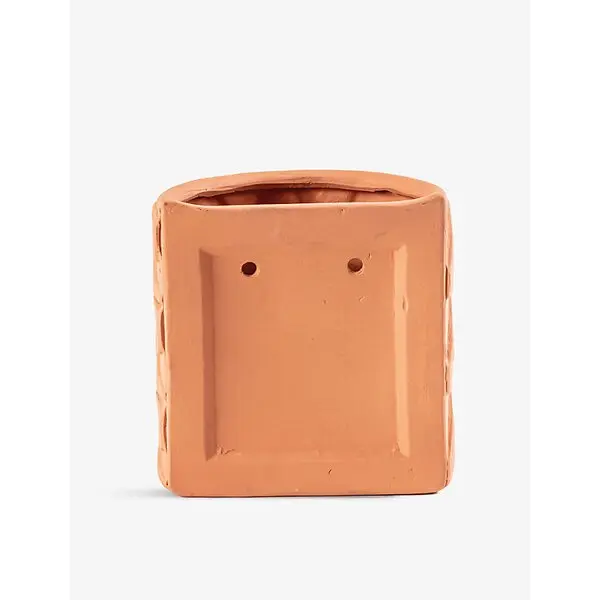 SELETTI Magna Graecia Onde Terracotta Wall Vase 25cm