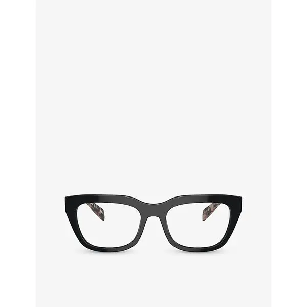 Prada Rectangle-frame Optical Glasses - Black