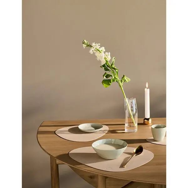 LIND DNA Nupo Large Leather Placemat - Sand