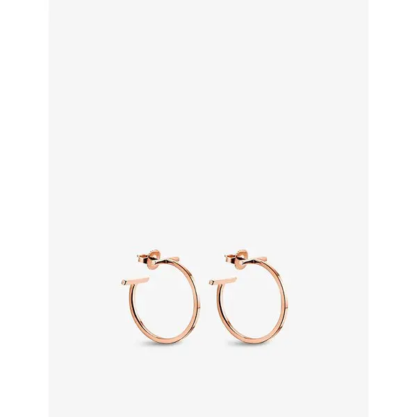 Tiffany & Co. T 18ct Hoop Earrings