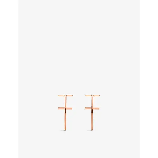 Tiffany & Co. T 18ct Hoop Earrings