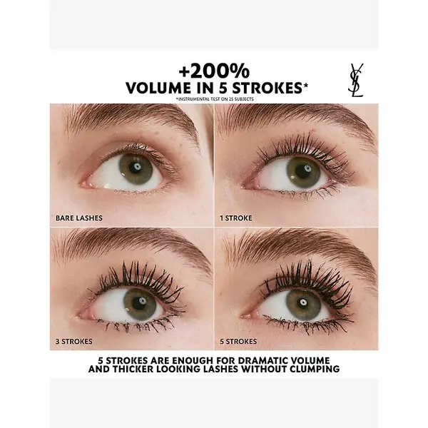 Saint Laurent Lash Clash Extreme Volume Waterproof Mascara 9ml - One-color