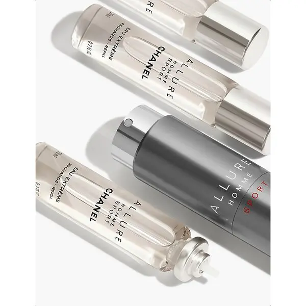 Chanel Allure Homme Sport Eau Extréme Eau De Parfum Refillable Travel Spray 3x20ml