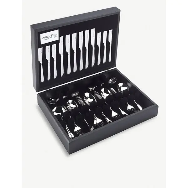 ARTHUR PRICE Camelot 44-piece Stainless Cutlery Set - Steel