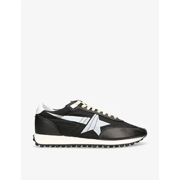 GOLDEN GOOSE Marathon Runner Low-top Trainers - Blk/white