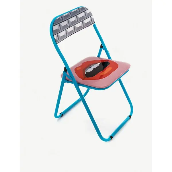 SELETTI Studio Job Blow Metal Folding Chair