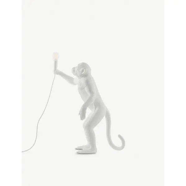 SELETTI Standing Monkey Resin Outdoor Lamp