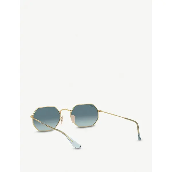 Ray-ban Octagonal-frame Sunglasses - Gold