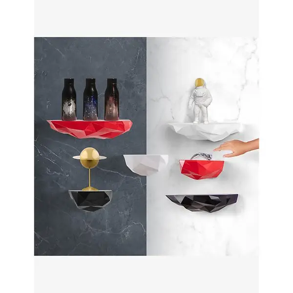 SELETTI Space Rocks Small Resin Shelf 22cm