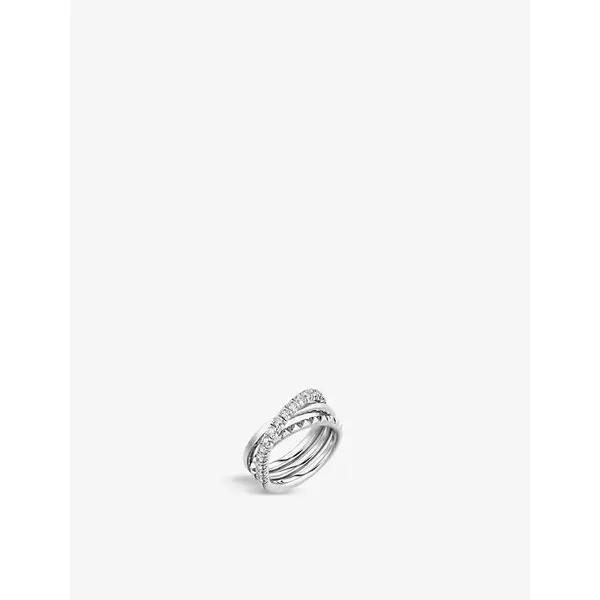 CARTIER Tincelle De 18ct White-gold And 0.63ct Brilliant-cut Diamond Ring - White Gold