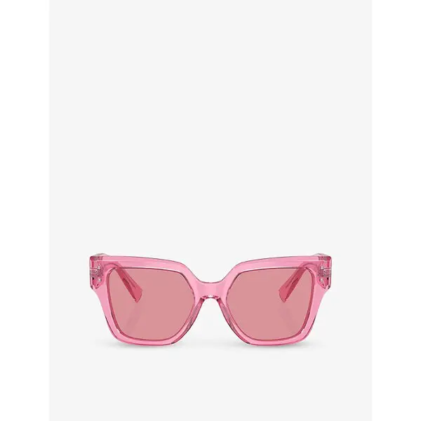 Dolce & Gabbana Dg4471 Square-frame Sunglasses - Pink