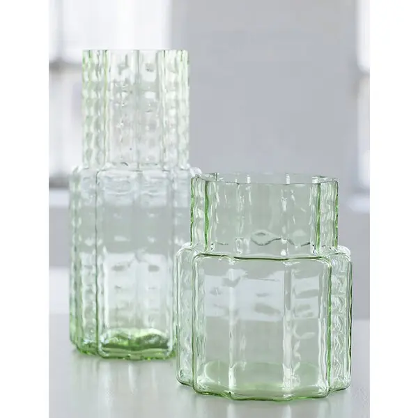 SERAX Wave Glass Vase 21cm