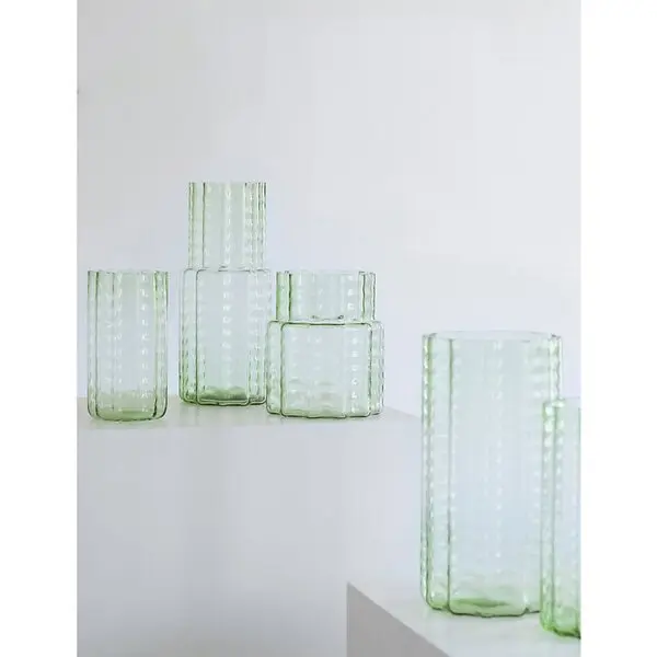SERAX Wave Glass Vase 21cm