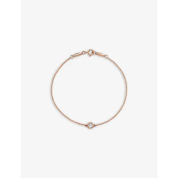 Tiffany & Co. Elsa Peretti Diamonds The Yard Bracelet - Rose Gold