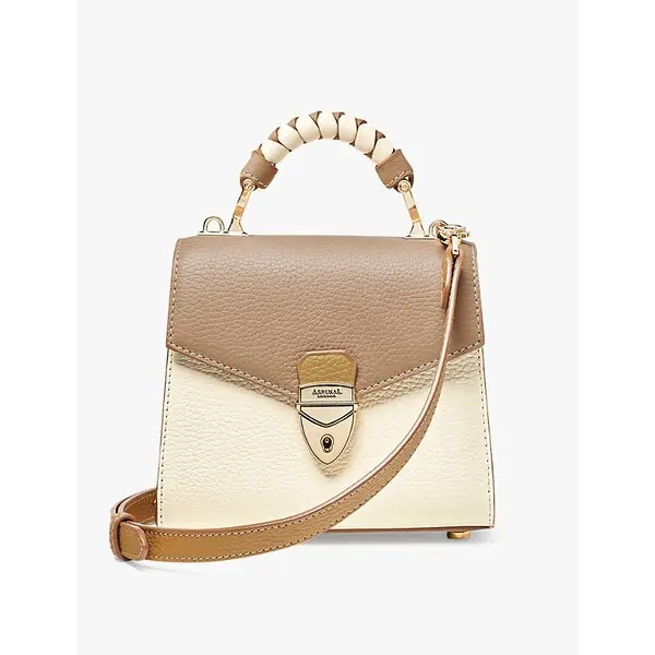 ASPINAL OF LONDON Mayfair Mini 2.0 Leather Shoulder Bag