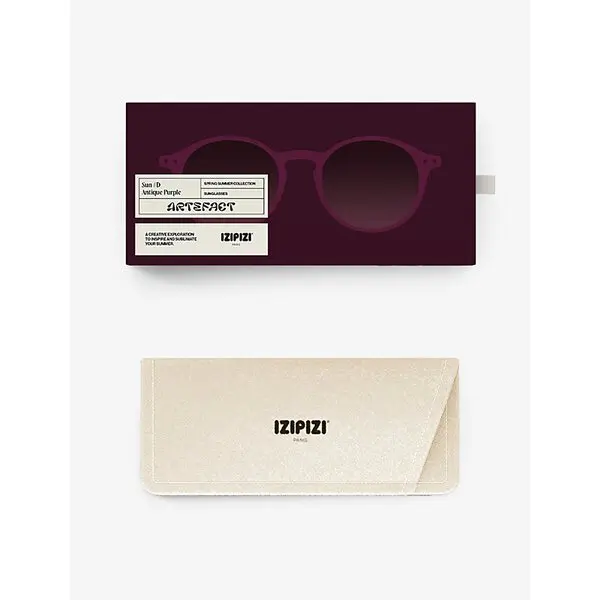 IZIPIZI D Round-frame Polycarbonate Sunglasses