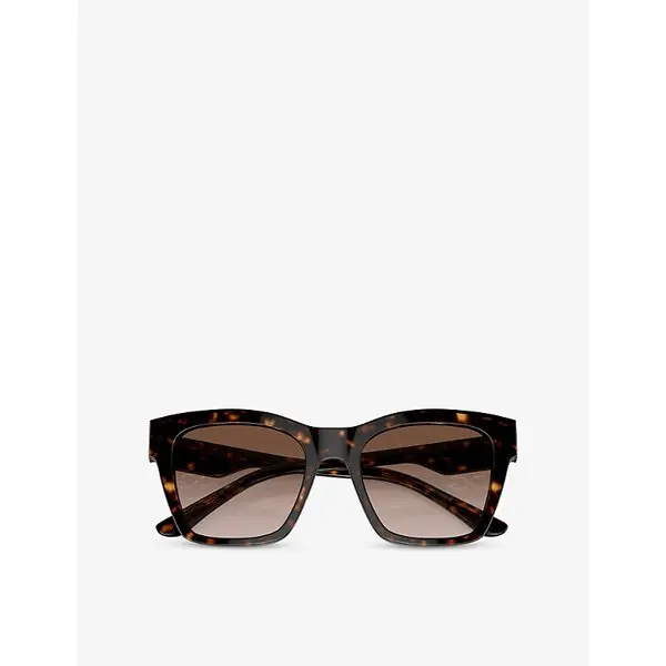 Dolce & Gabbana Square-frame Acetate Sunglasses - Havana