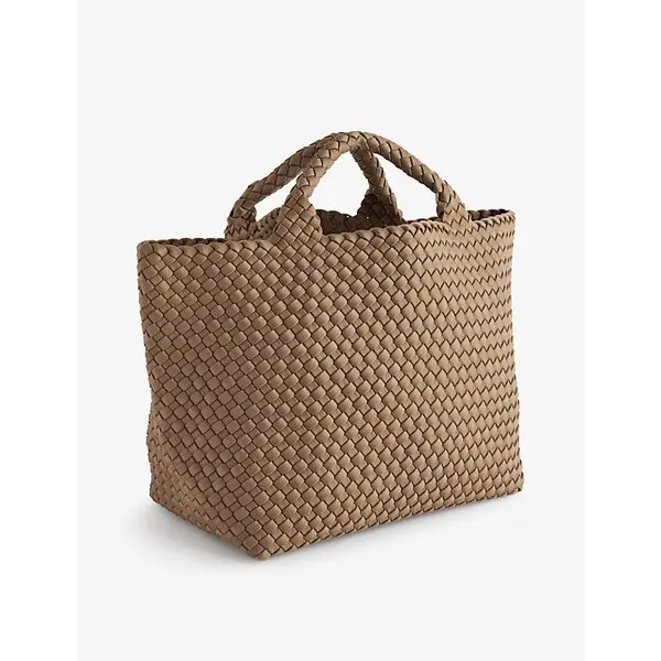 NAGHEDI St. Barths Medium Woven Tote Bag - Cashmere
