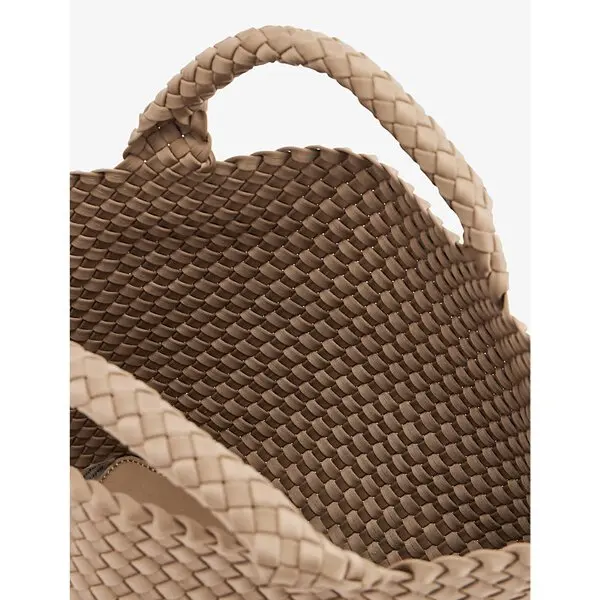 NAGHEDI St. Barths Medium Woven Tote Bag - Cashmere
