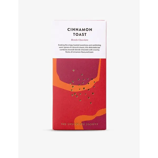THE CHOCOLATE SOCIETY Cinnamon Toast Blonde Chocolate 80g - One-color