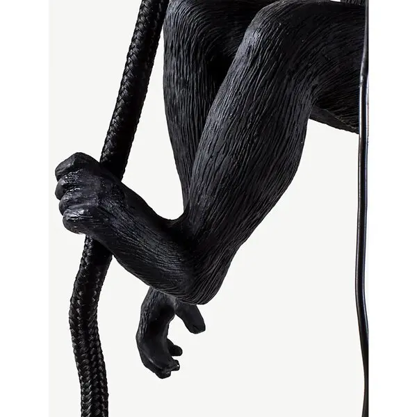 SELETTI Hanging Monkey Resin Outdoor Lamp 80cm - One-color