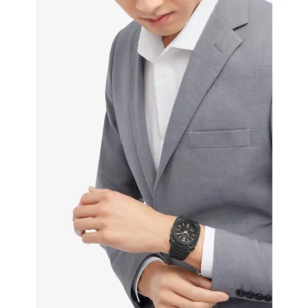 BVLGARI Octo Finissimo Automatic Carbon Watch - Carbongold