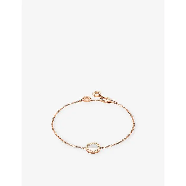 BVLGARI 18ct And Mother-of-pearl Bracelet - Rose Gold