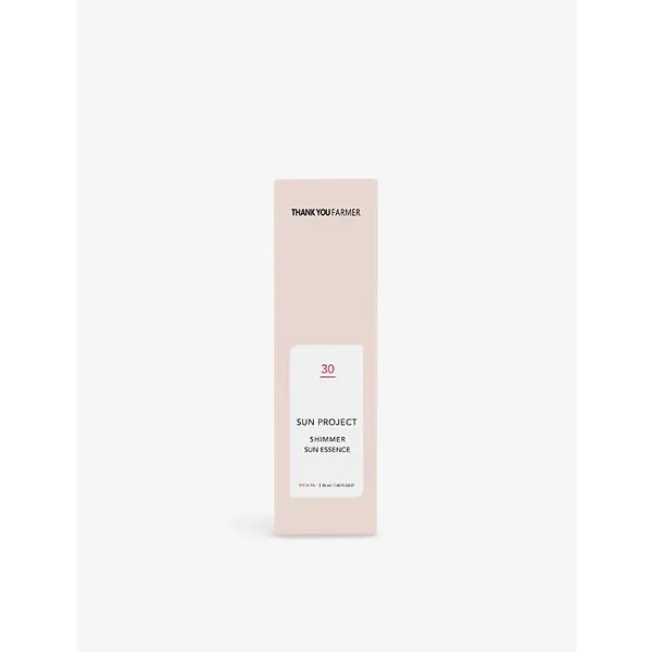 THANK YOU FARMER Sun Project Shimmer Sun Essence Spf30