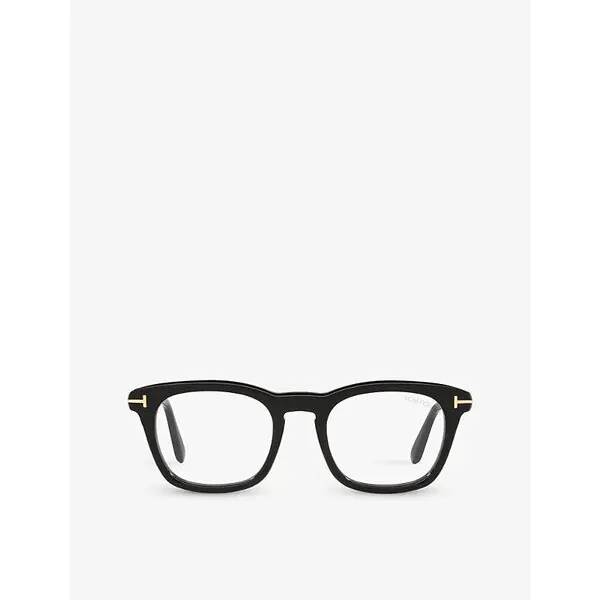 TOM FORD Ft5870 Rectangle-frame Optical Glasses - Black