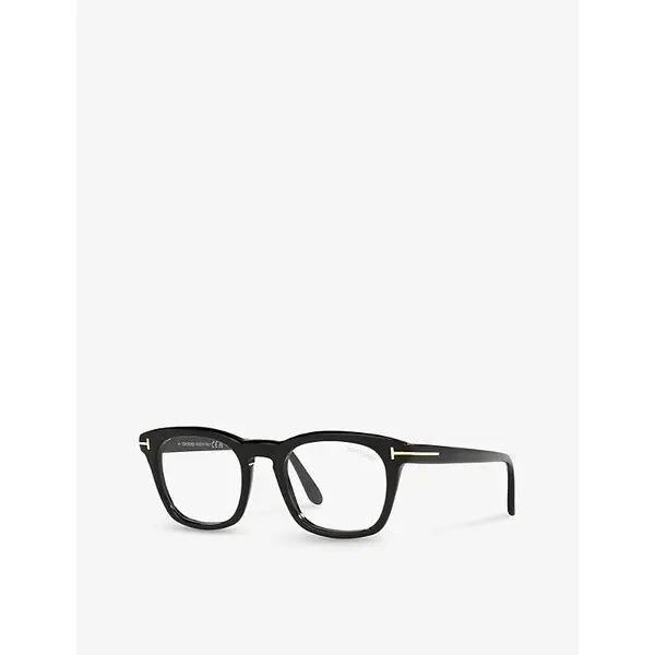 TOM FORD Ft5870 Rectangle-frame Optical Glasses - Black