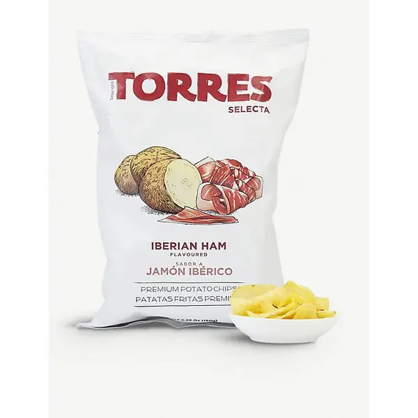 TORRES Iberian Ham Flavoured Crisps 150g