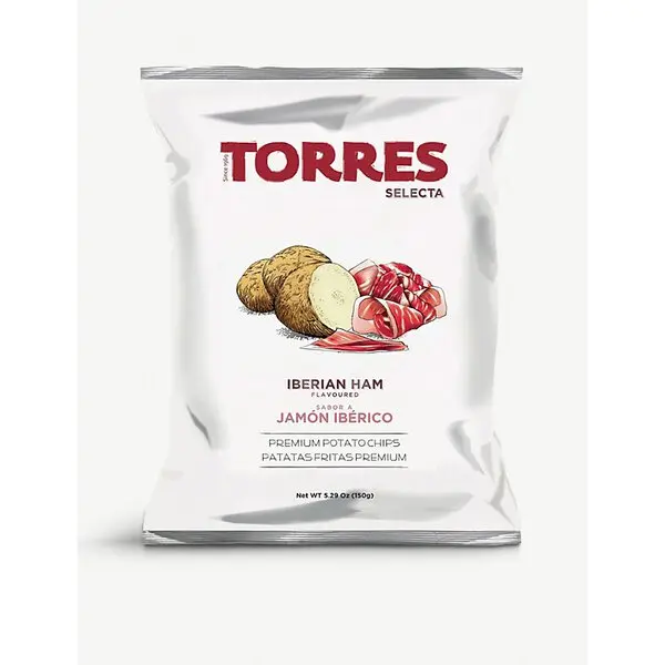 TORRES Iberian Ham Flavoured Crisps 150g