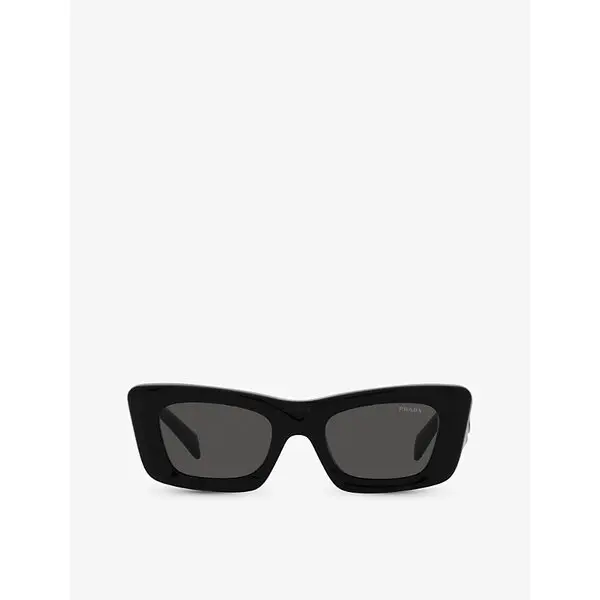 Prada Pr 13zs Cat-eye Sunglasses - Black