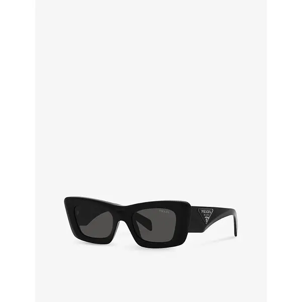 Prada Pr 13zs Cat-eye Sunglasses - Black