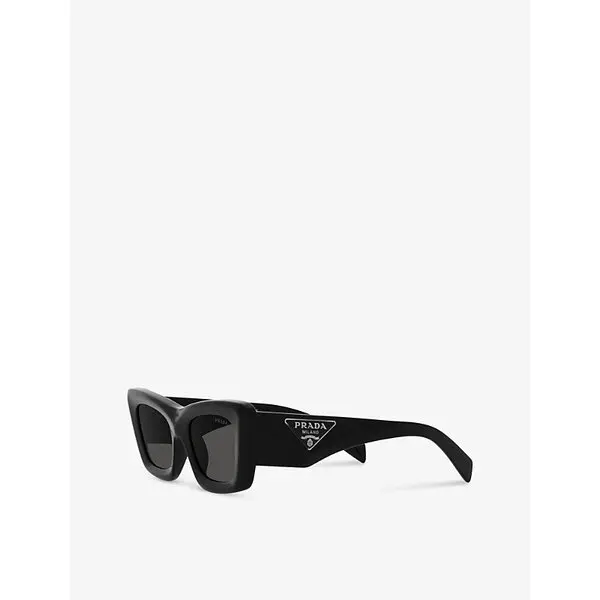 Prada Pr 13zs Cat-eye Sunglasses - Black