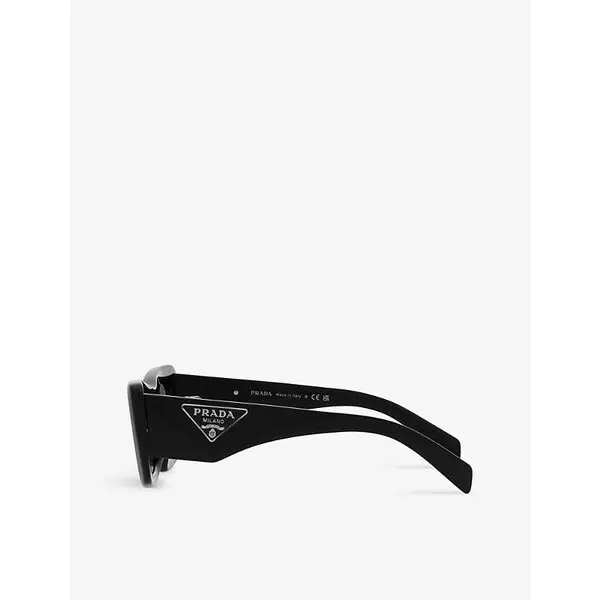 Prada Pr 13zs Cat-eye Sunglasses - Black