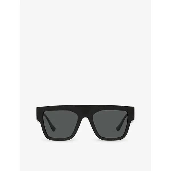 Versace Ve4430u Square-frame Sunglasses - Black