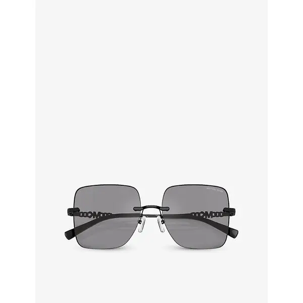 Michael Kors Mk1150 Quebec Square-frame Sunglasses - Grey