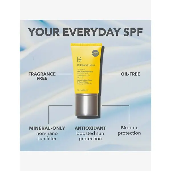 DR. DENNIS GROSS SKINCARE All-physical Ultimate Defense Broad Spectrum Sunscreen Spf 50 50ml