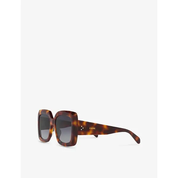 Celine Cl40263i Square-frame Sunglasses - Brown