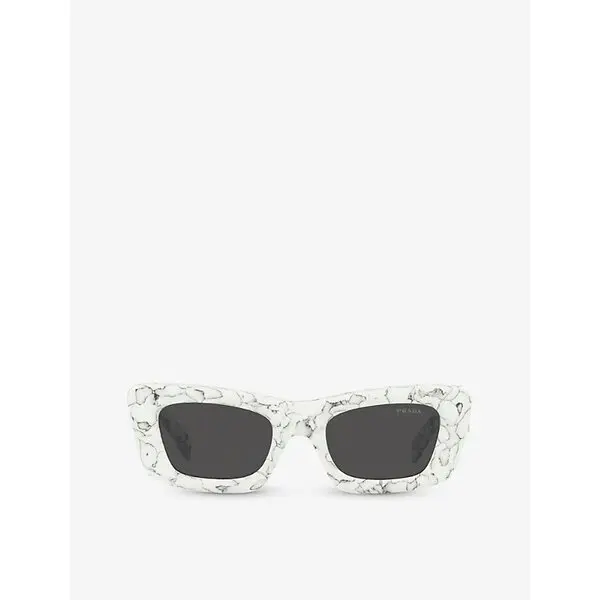 Prada Pr 13zs Cat-eye Sunglasses - White