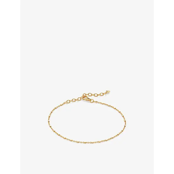 Monica Vinader 18ct Gold-plated Vermeil Sterling Silver Chain Bracelet - Yellow Gold