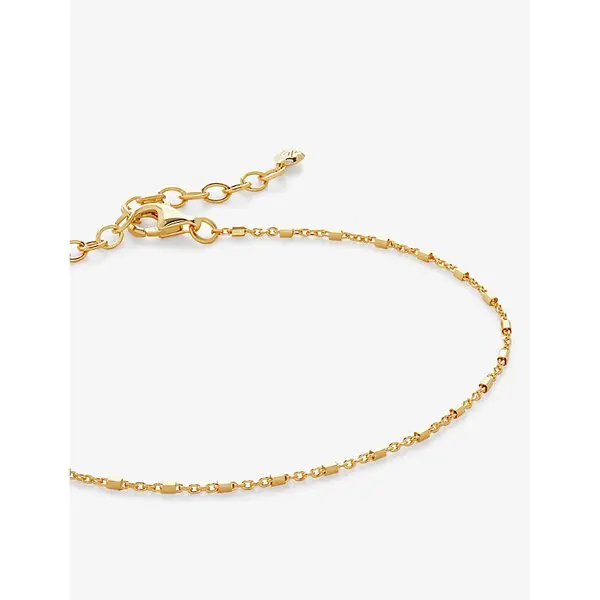 Monica Vinader 18ct Gold-plated Vermeil Sterling Silver Chain Bracelet - Yellow Gold
