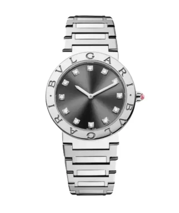 BVLGARI And Diamond Watch - Stainless Steel