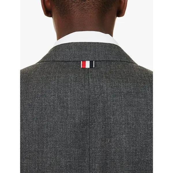 Thom Browne Single-breasted Notch-lapel Wool Blazer
