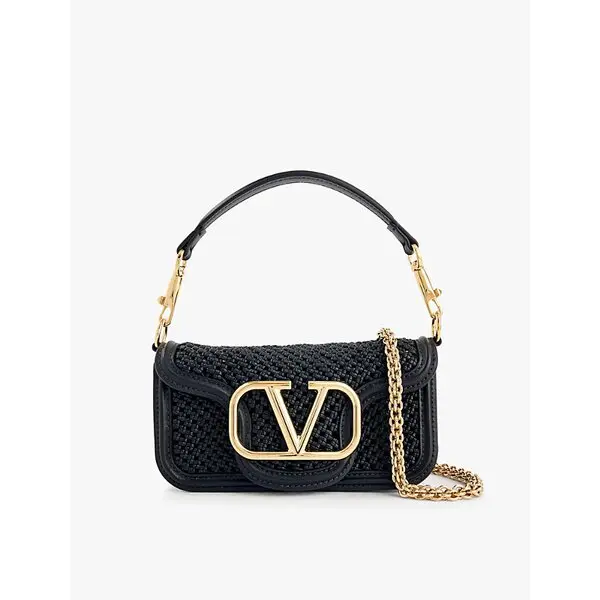 Valentino Garavani Loco Chain-strap Leather Shoulder Bag