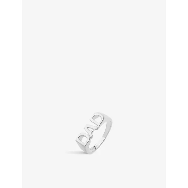MARIA BLACK Dad Rhodium-plated Ring - Silver Hp