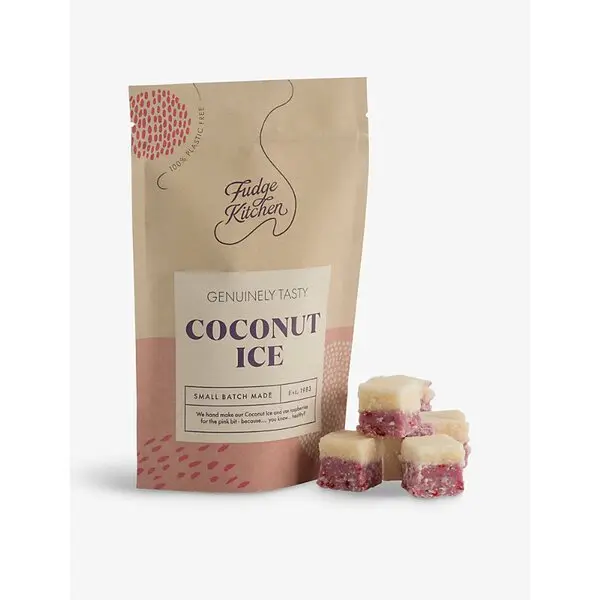 FUDGE KITCHEN Coconut Ice Pouch 125g